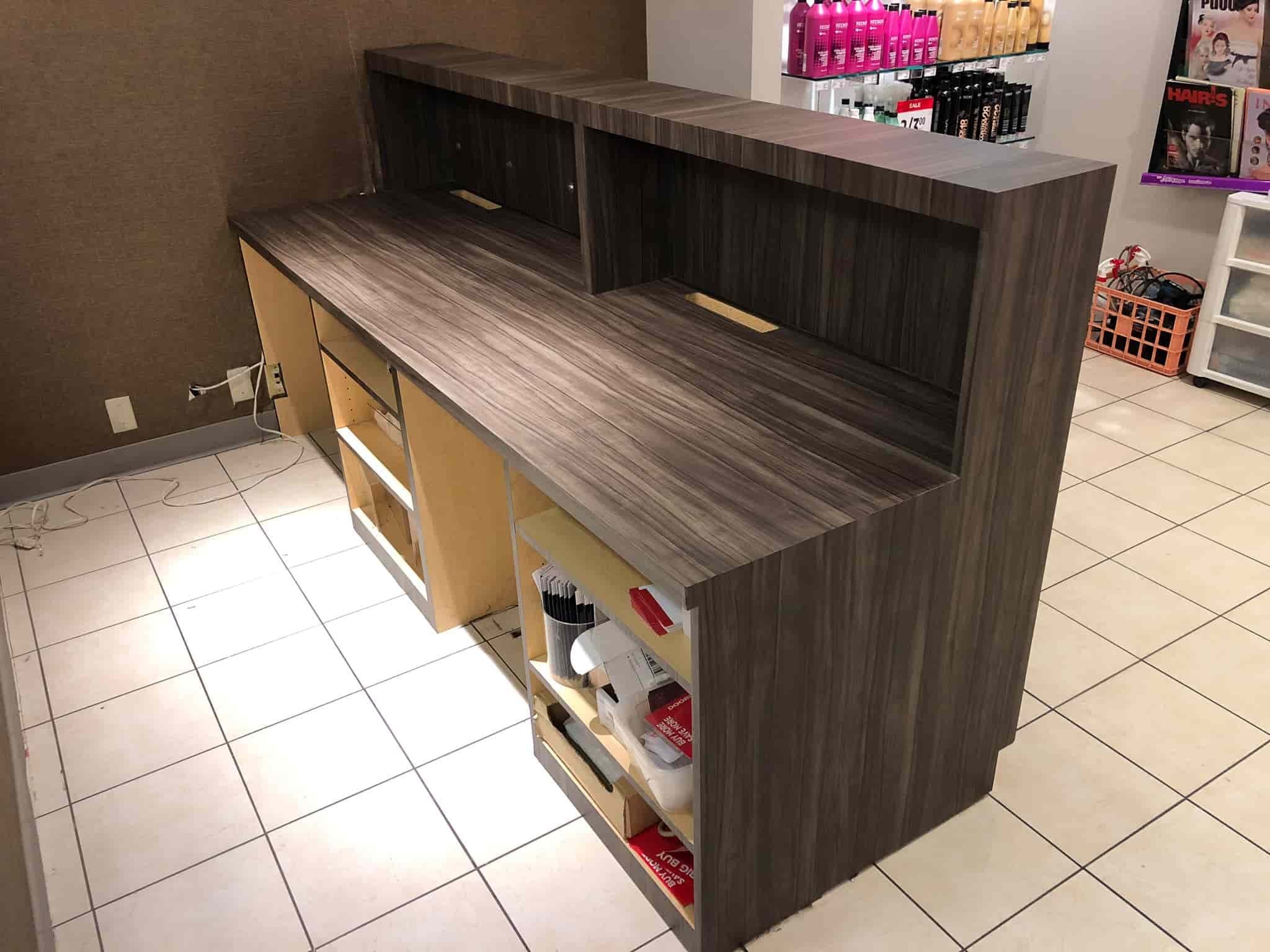 Retail Reception Desk Makeovers - 3M Di-Noc Architectural Finishes (BLOG)