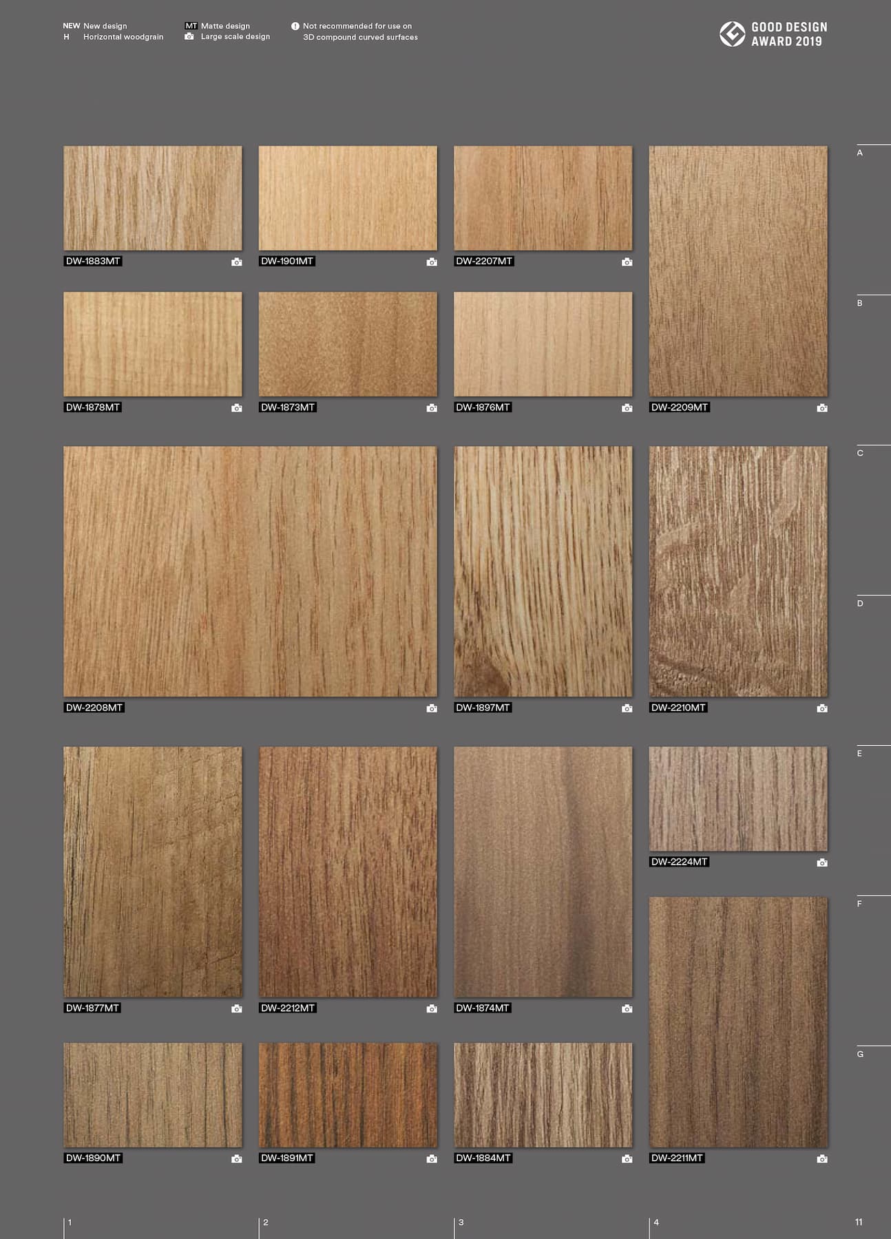 3M Di-Noc Oak Wood DW-2210MT Architectural Film