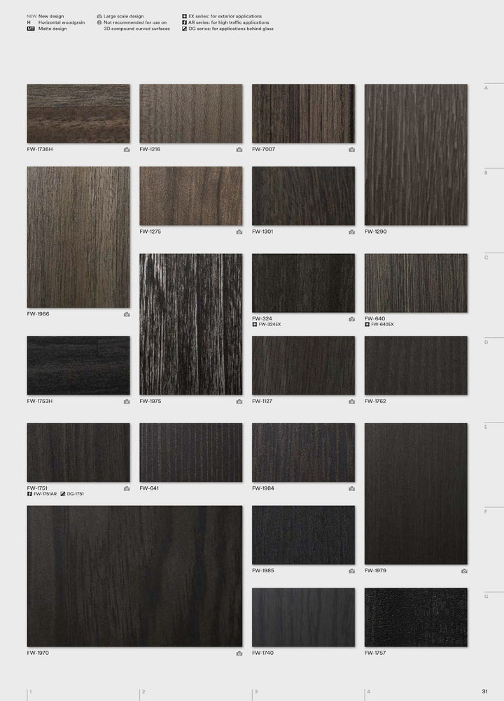 3M Di-Noc Ipe Wood FW-1975 Architectural Film