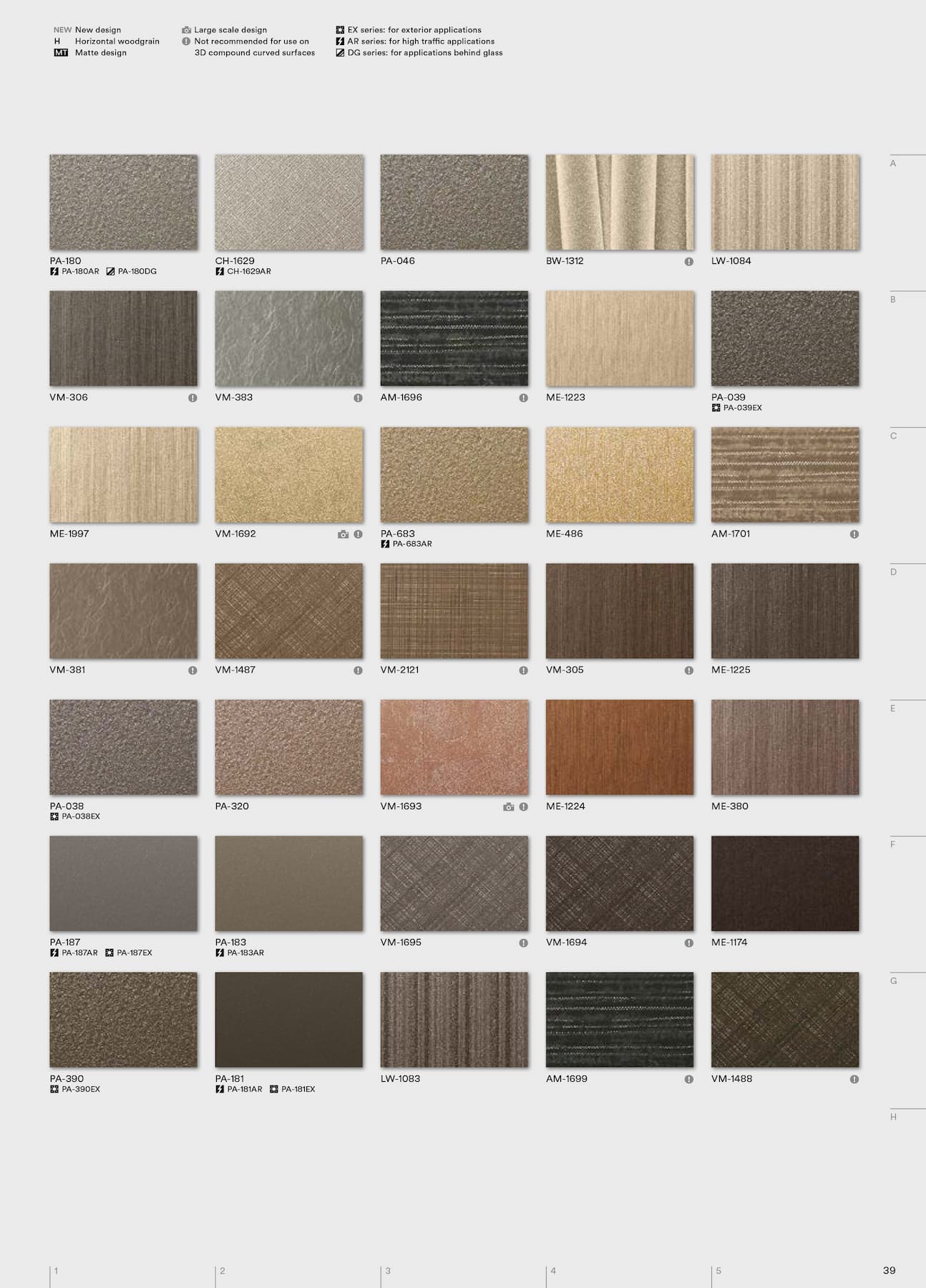 3M DI-NOC Metallic ME-1225 Architectural Film